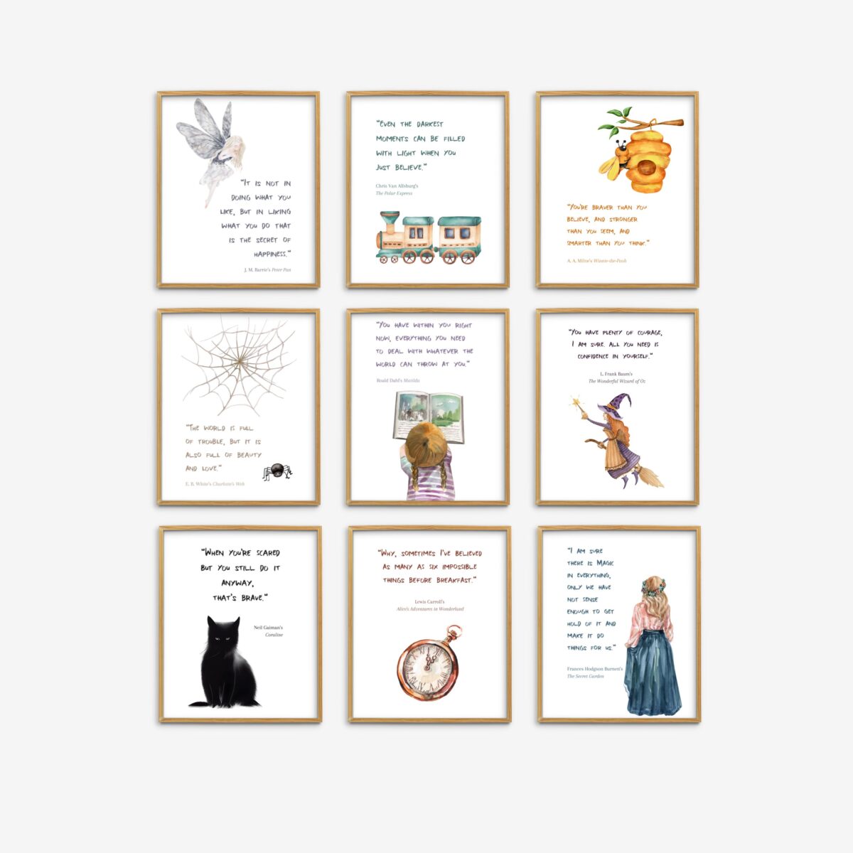 Children’s Literature Quotes Posters – Rad Tutor Gallery