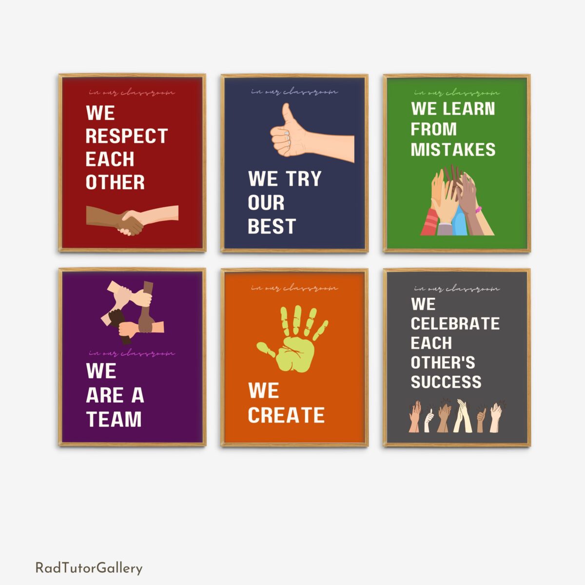 Classroom Expectations Posters – Rad Tutor Gallery