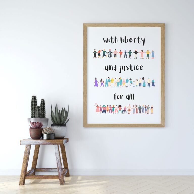 Justice for All Poster – Rad Tutor Gallery