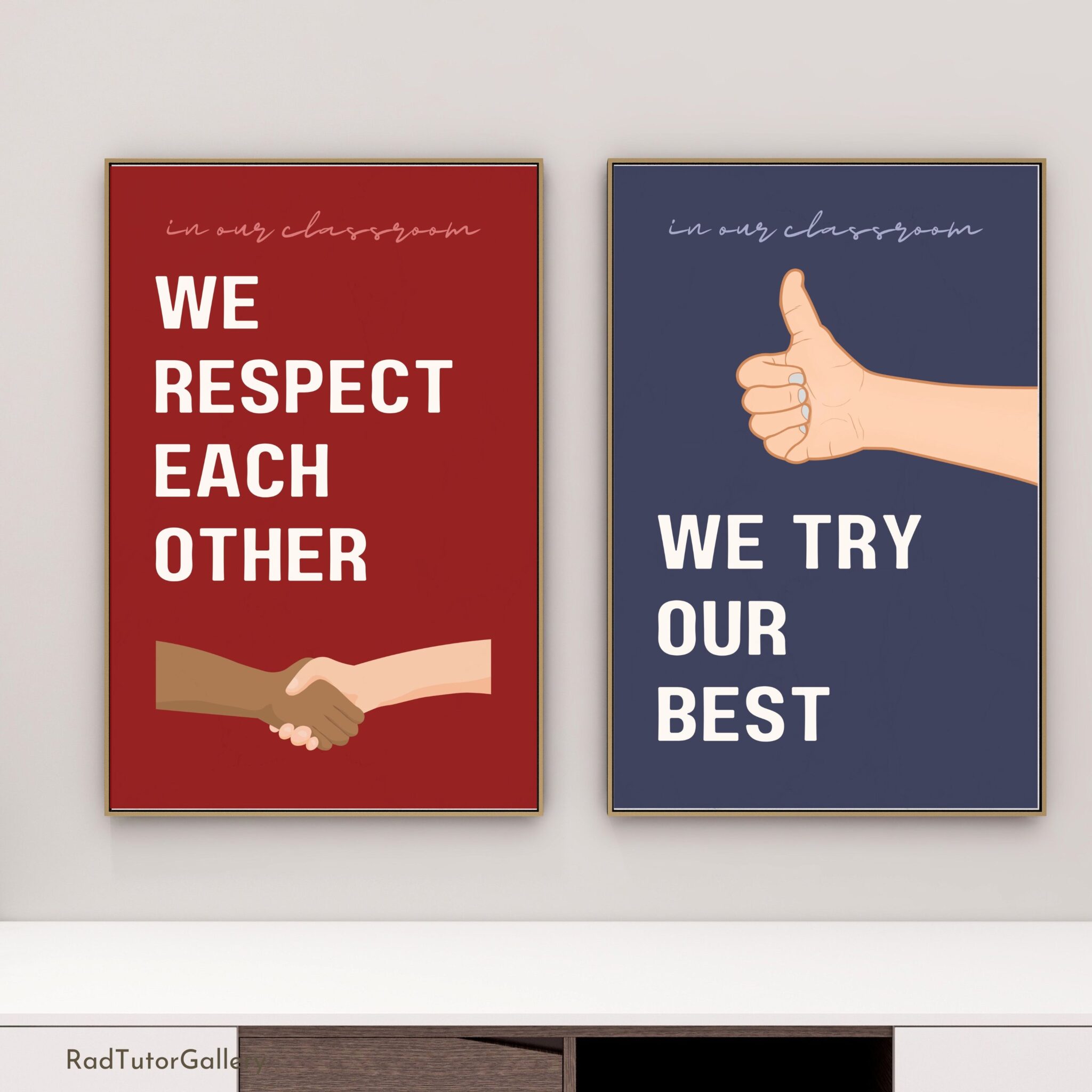 Classroom Expectations Posters – Rad Tutor Gallery