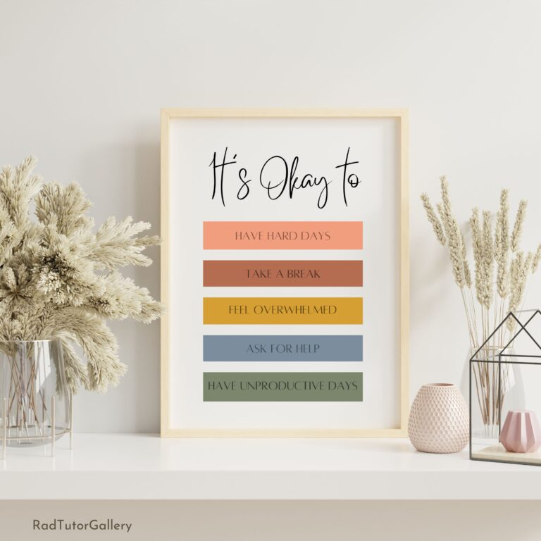 It’s Okay to…. Print – Rad Tutor Gallery