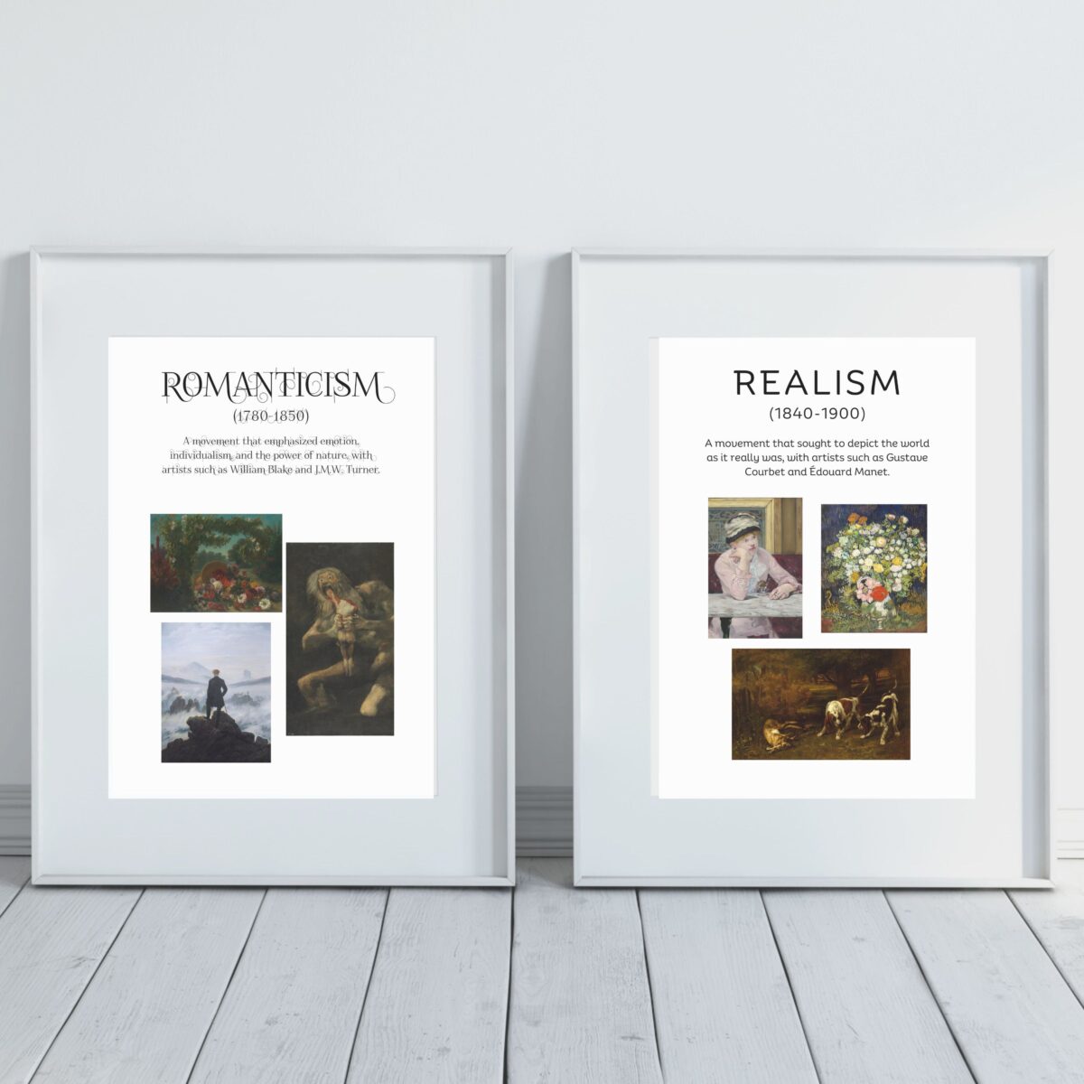 Art History Timeline Posters – Rad Tutor Gallery