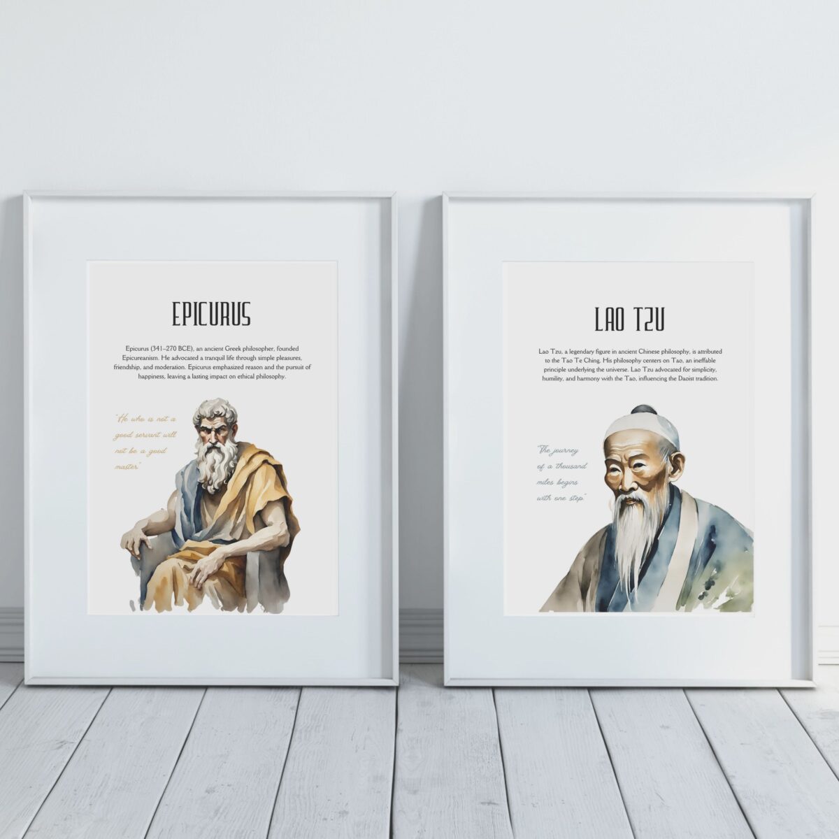 Famous Philosophers Posters – Rad Tutor Gallery