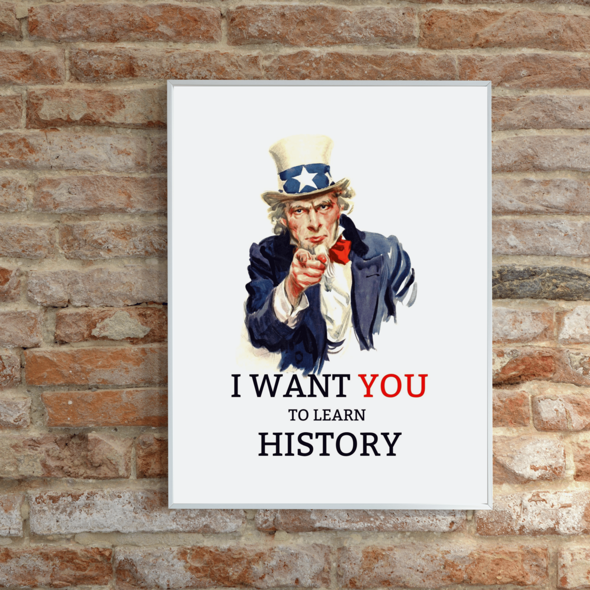 Uncle Sam – Study History Poster – Rad Tutor Gallery