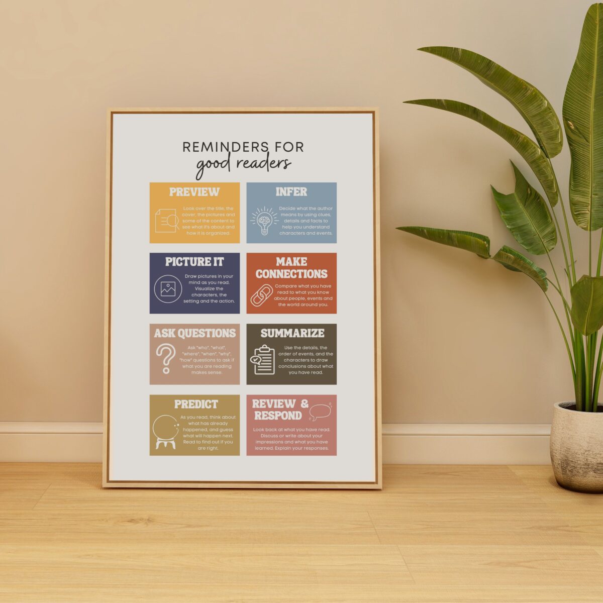 Reminders for Good Readers Print – Rad Tutor Gallery
