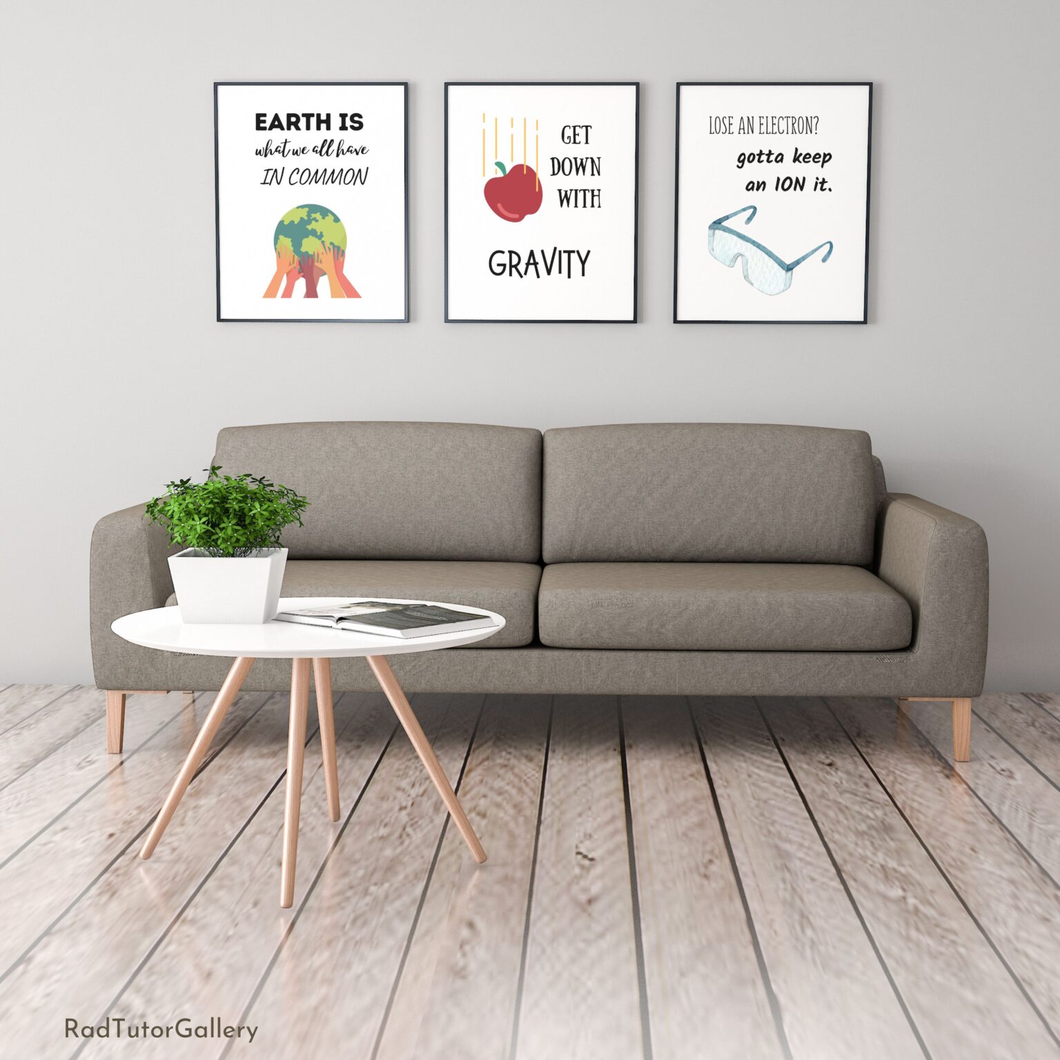 Fun Science Posters Set – Rad Tutor Gallery