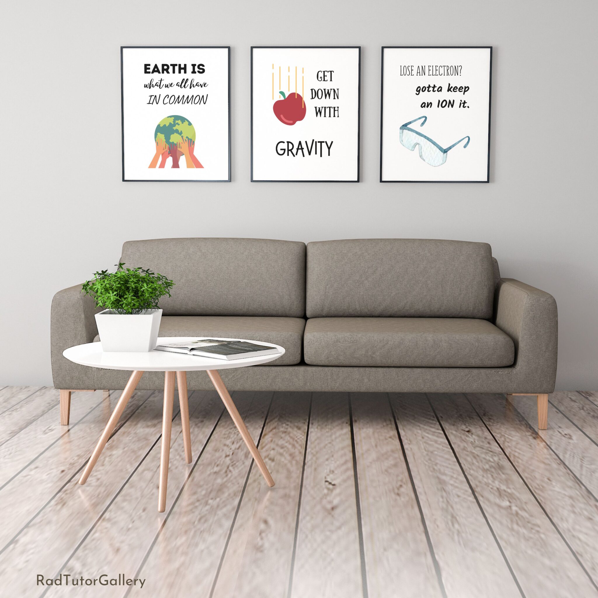 Fun Science Posters Set – Rad Tutor Gallery