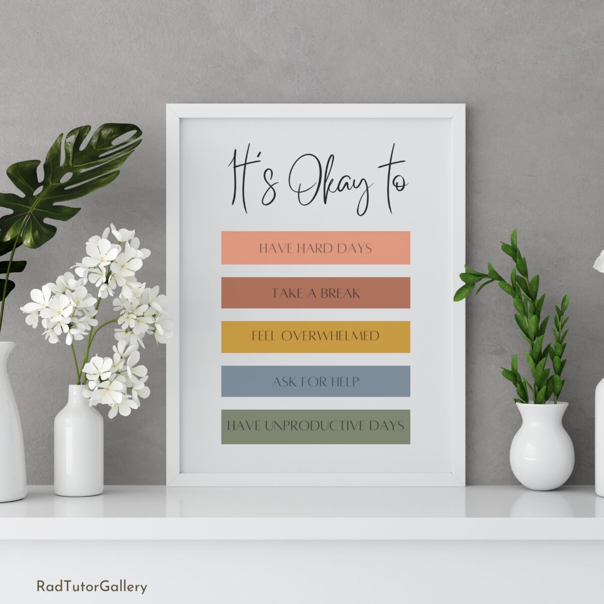 It’s Okay to…. Print – Rad Tutor Gallery