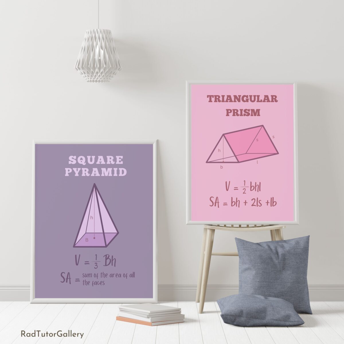 Volume and Surface Area Posters – Rad Tutor Gallery