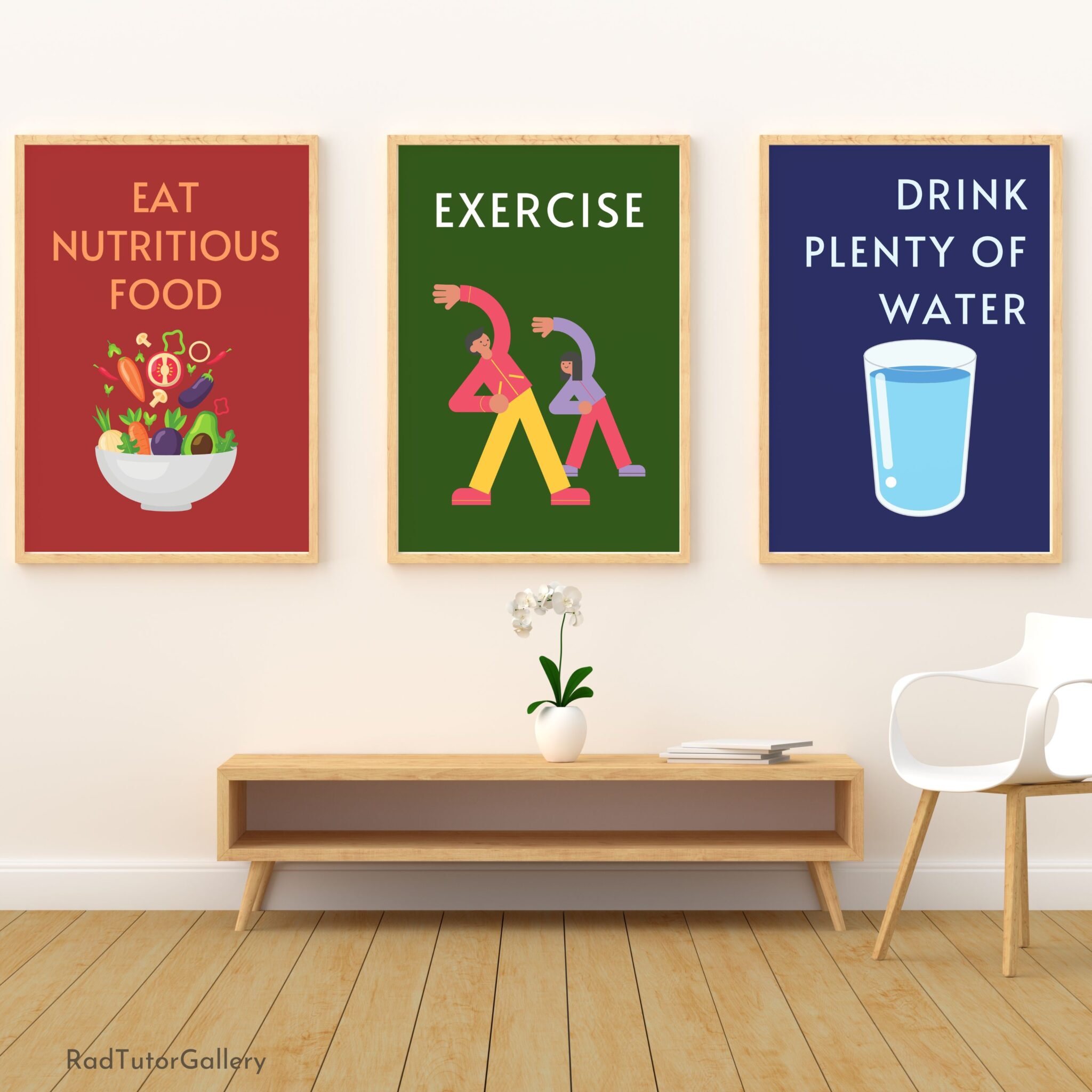 Healthy Habits Posters – Rad Tutor Gallery