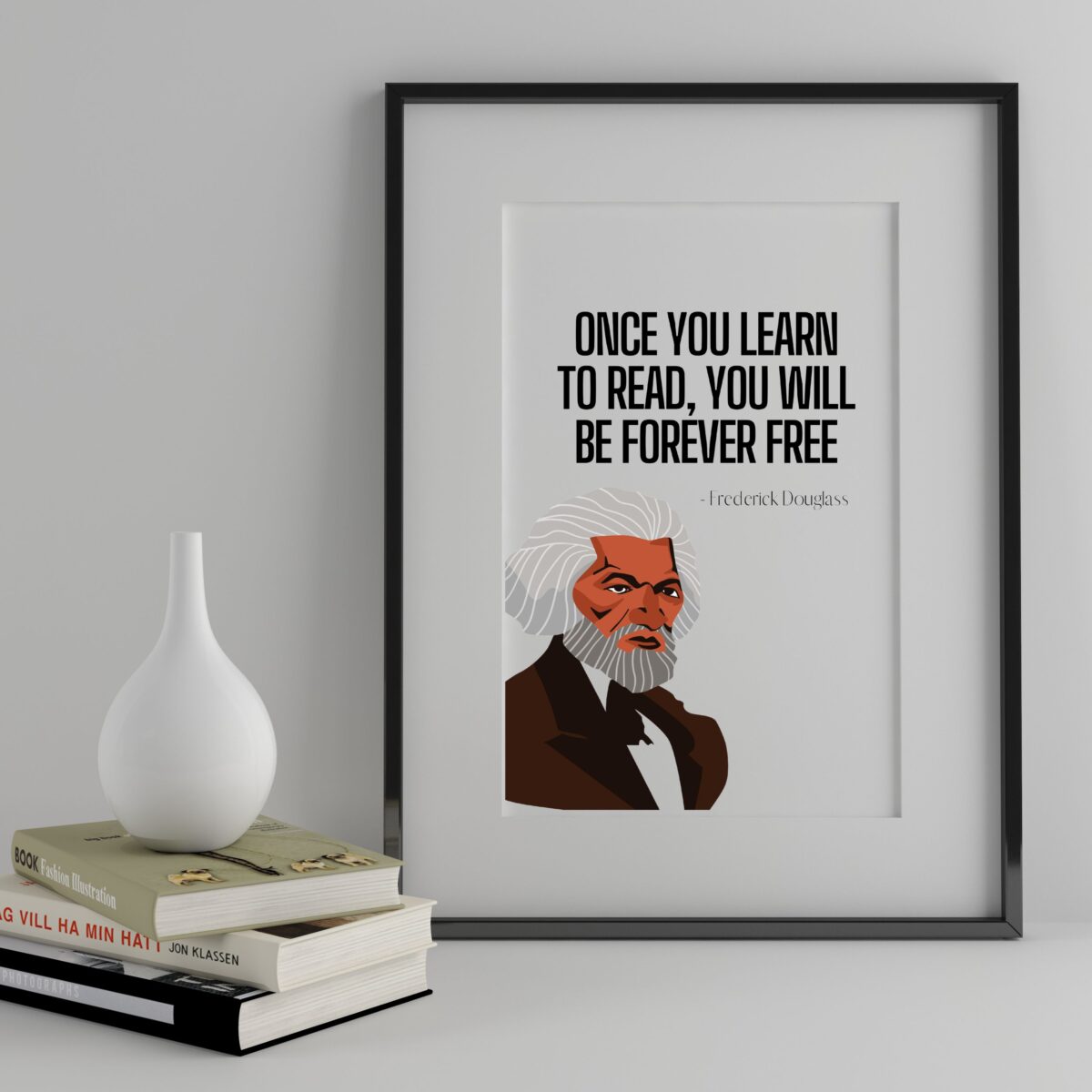 Frederick Douglass Quote Print – Rad Tutor Gallery