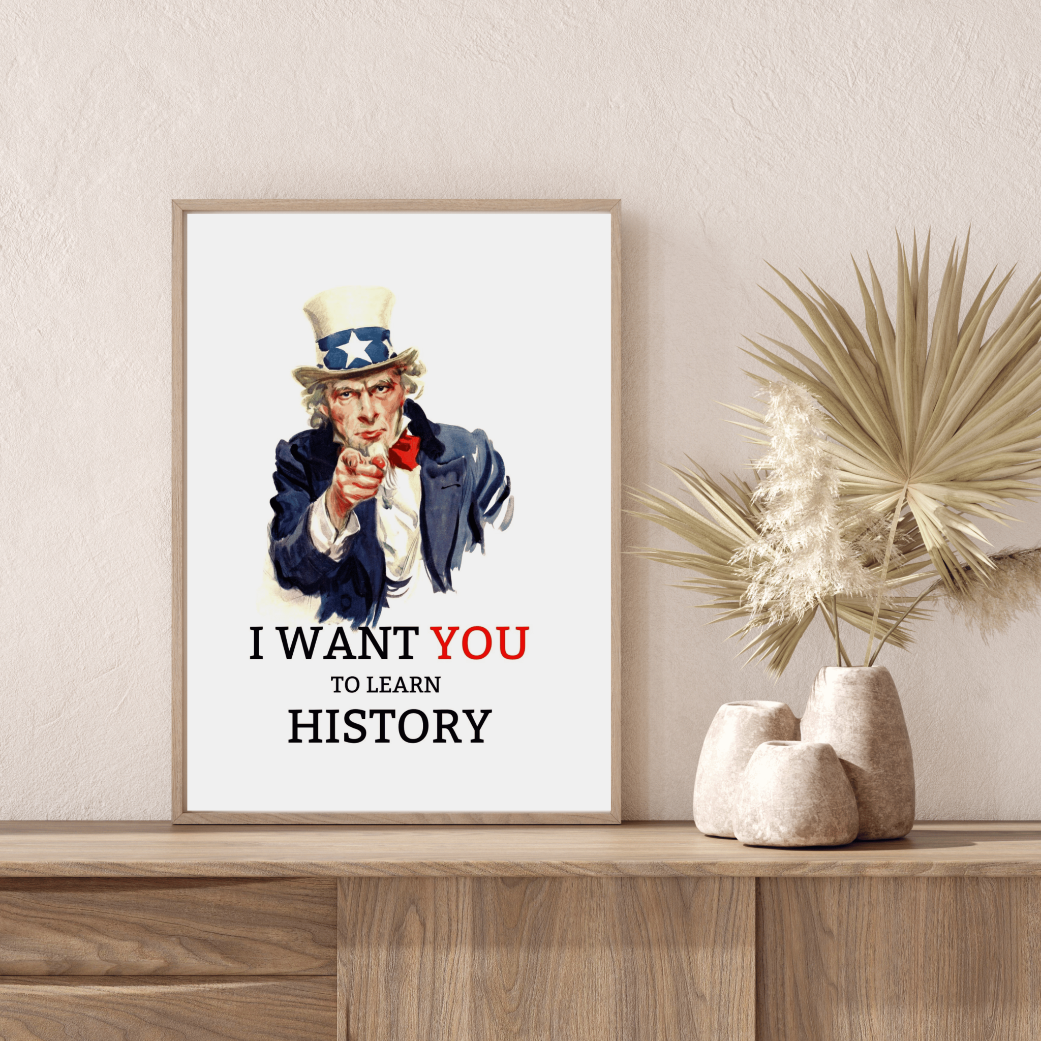 Uncle Sam – Study History Poster – Rad Tutor Gallery