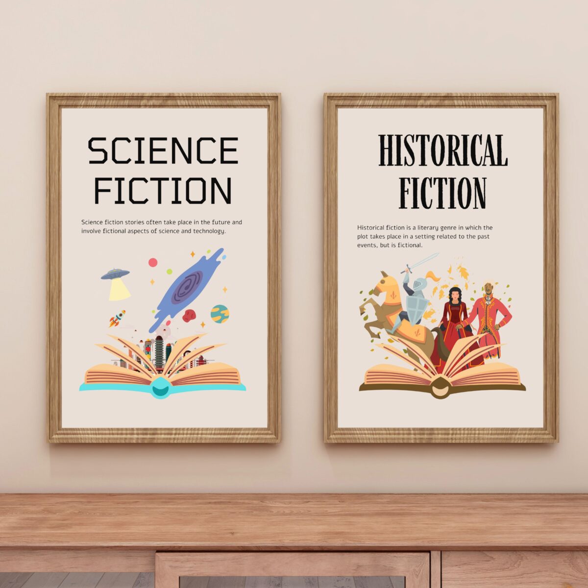 Literary Genres Posters Set of 19 – Rad Tutor Gallery
