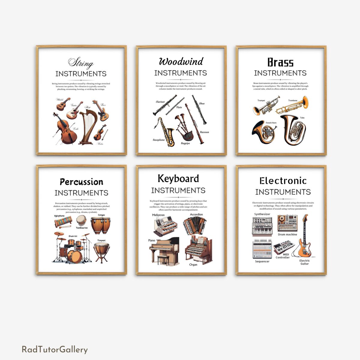 Musical Instruments Prints – Rad Tutor Gallery